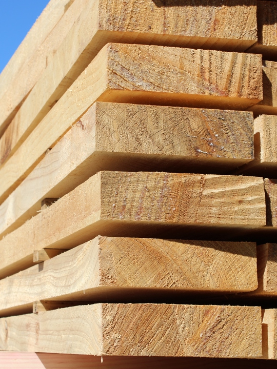 Macrocarpa Sleepers | Garden, Retaining Wall, Fencing & More